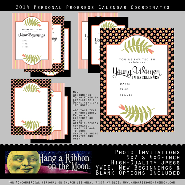 Introducing: Personal Progress Calendar Coordinates [Photo Invites ...