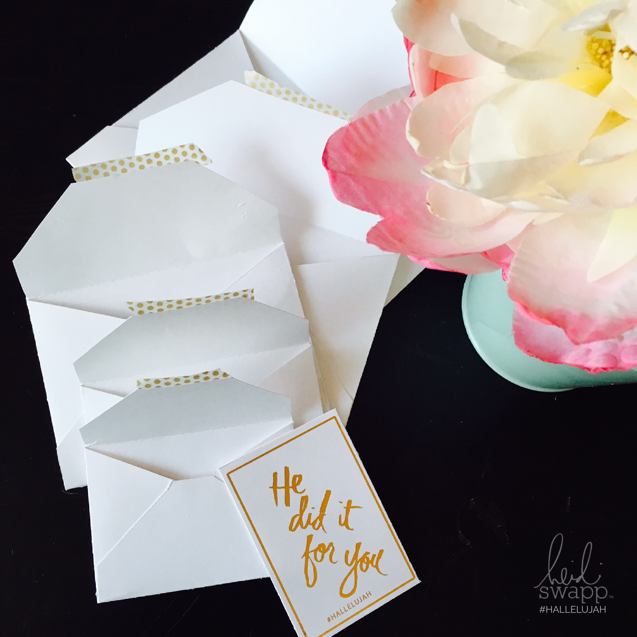Heidi Swapp Easter Nested Envelopes – Hang a Ribbon on the Moon