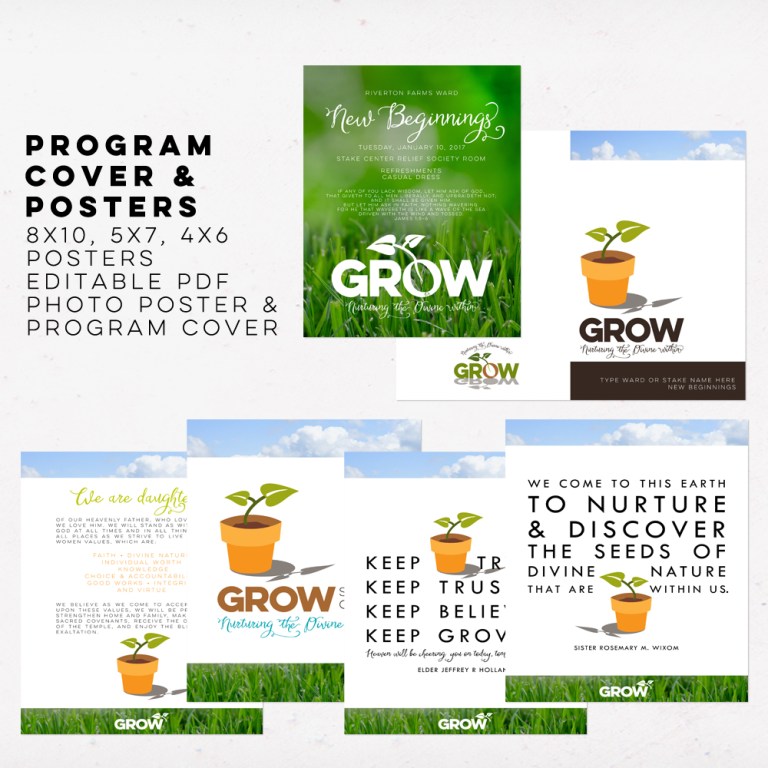 GROW: Nurturing the Divine Within: YWIE, New Beginnings, Girls Camp ...