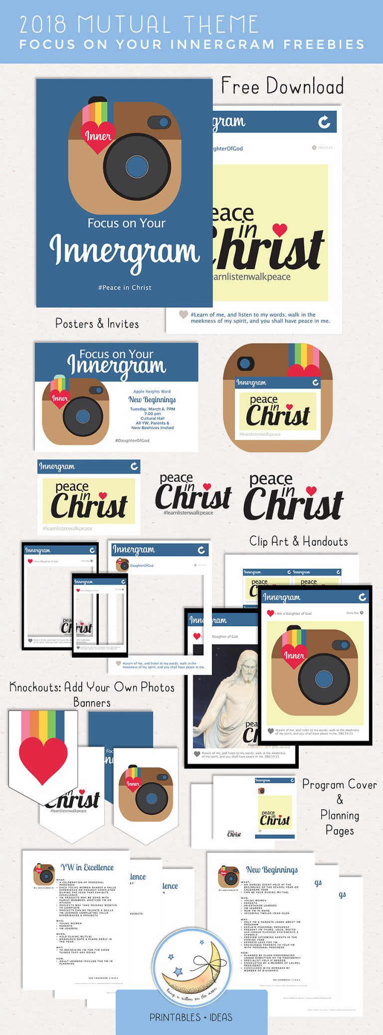 Focus on Your Innergram: Updated, Expanded + Free 2018 Printables ...