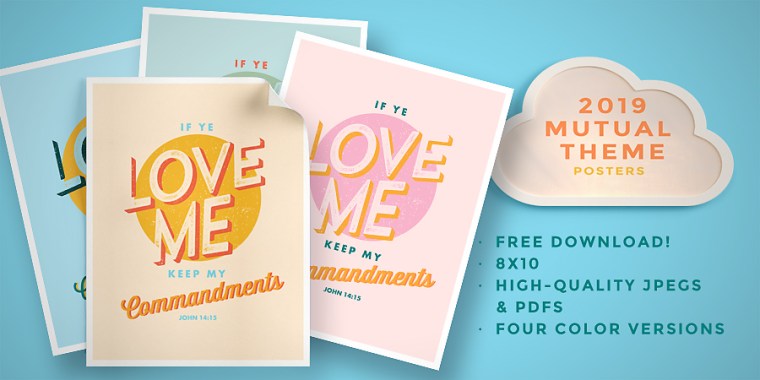 2019 Mutual Theme Posters: Keep My Commandments [Free Download] – Hang ...