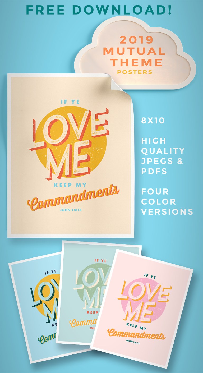 2019 Mutual Theme Posters: Keep My Commandments [Free Download] – Hang ...