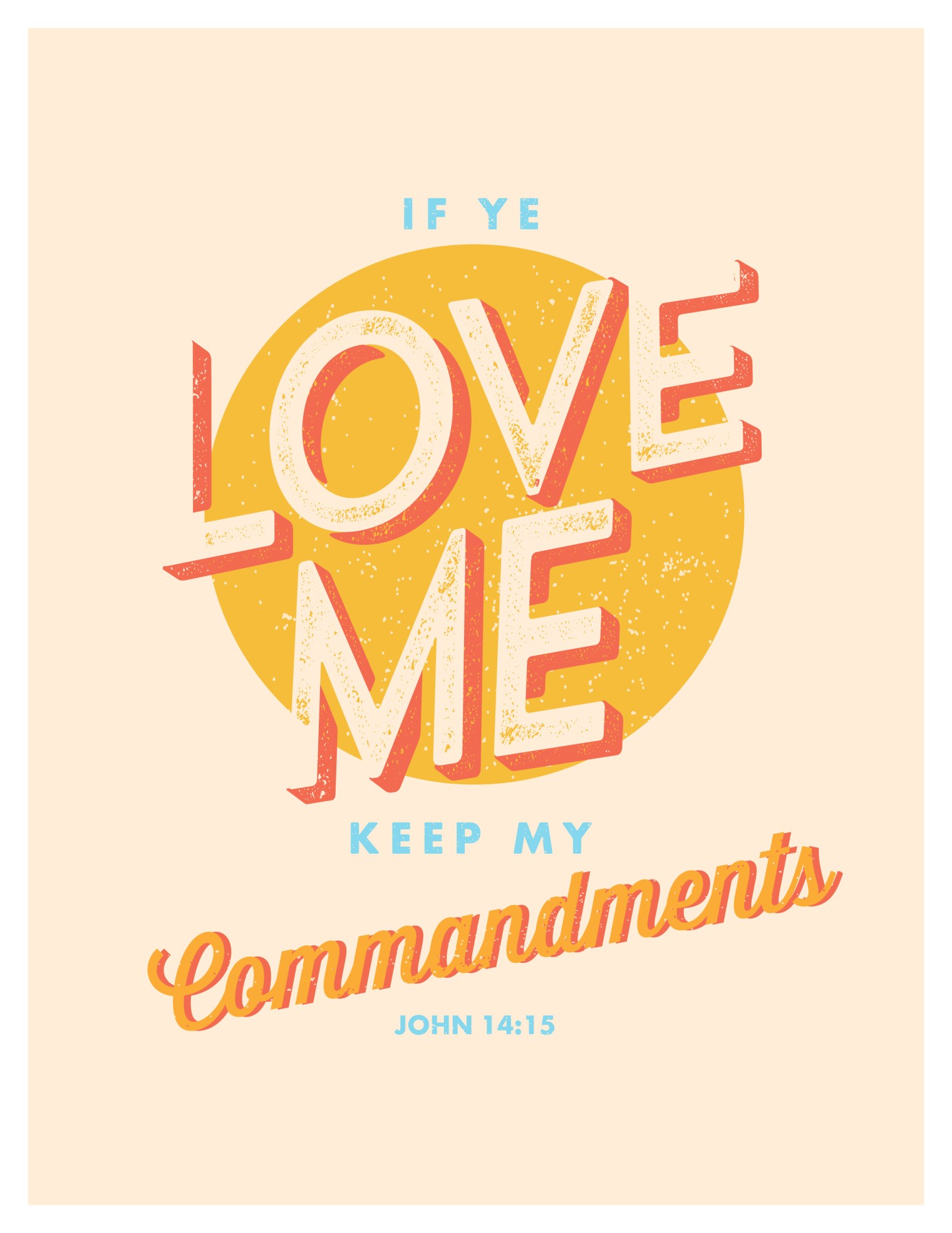 2019 Mutual Theme Posters: Keep My Commandments [Free Download] – Hang ...