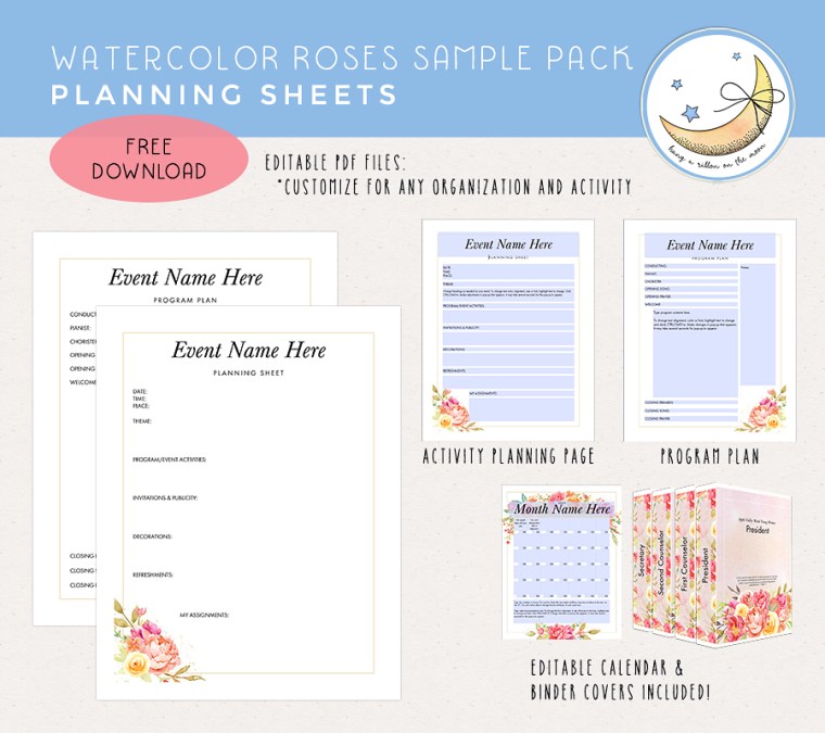 Editable Calendar, Binder Cover, Planning Pages & BONUS! 2020 Mutual ...