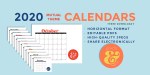 2020 Youth Theme Go & Do Calendars: Editable PDF & JPEG [Horizontal ...