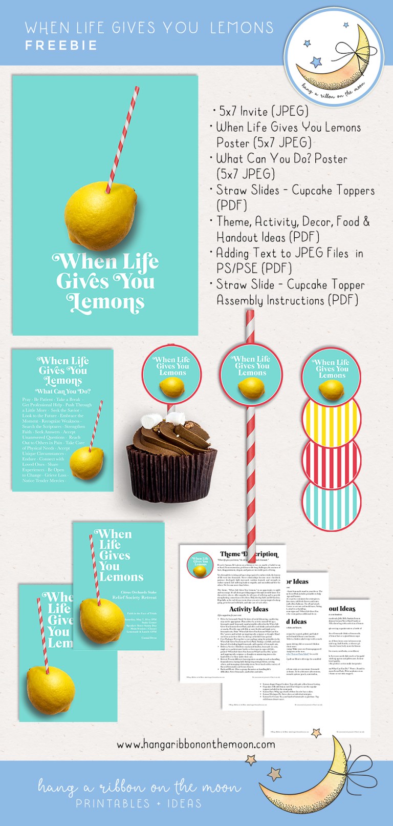 When Life Gives You Lemons Relief Society or Young Women Activity with ...