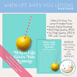 When Life Gives You Lemons Relief Society or Young Women Activity with ...