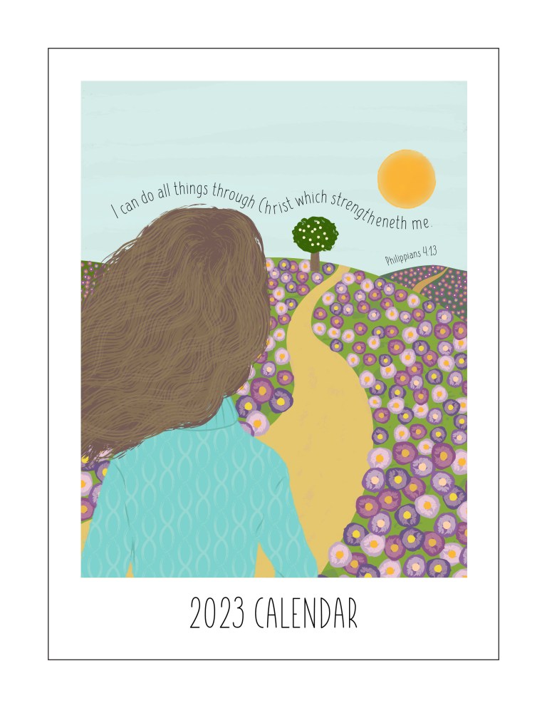 2023 Youth Theme All Things Through Christ Calendars: Editable PDF ...