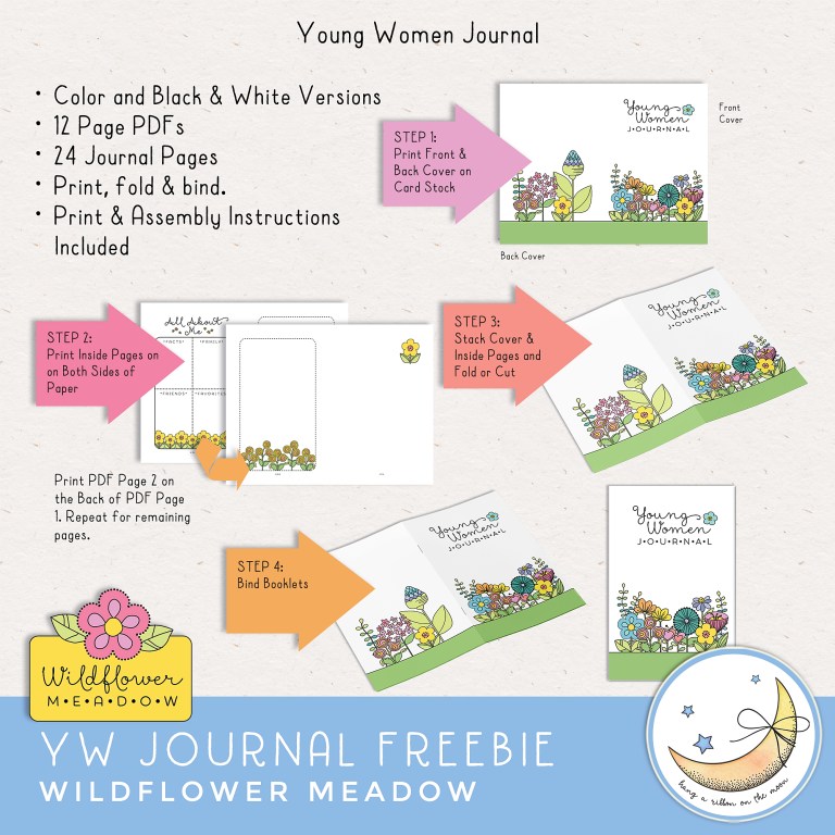 LDS YW Young Women Journals [Free Printable] and a Sale! – Hang a ...